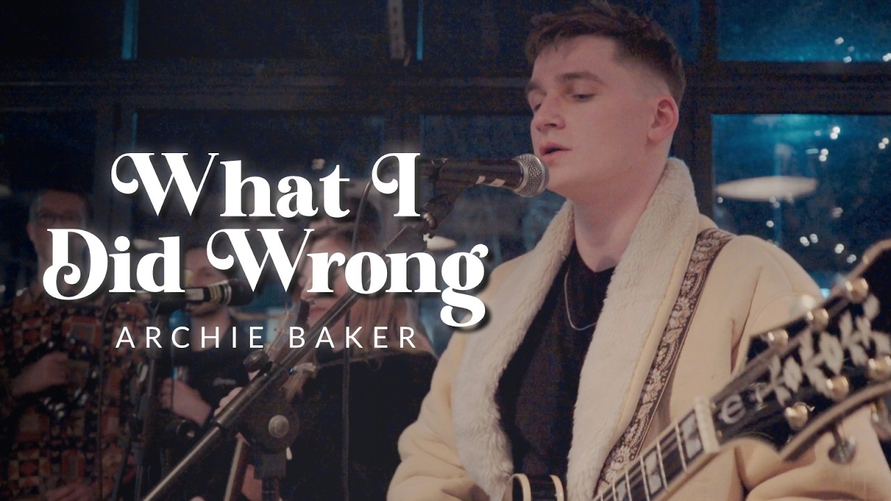 Archie Baker - What I Did Wrong @ The Lost & Found, Sheffield - YouTube