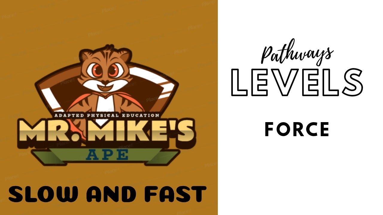 Slow and Fast- Pathways, Levels, Force - YouTube