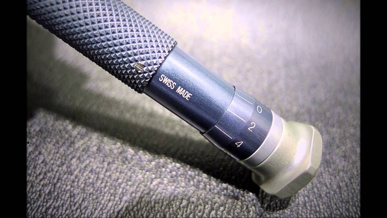 BERGEON 6901 Watchmakers Dynamometric screwdrivers - YouTube