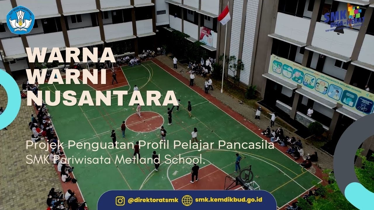 Warna Warni Nusantara - SMK Pariwisata Metland School - YouTube