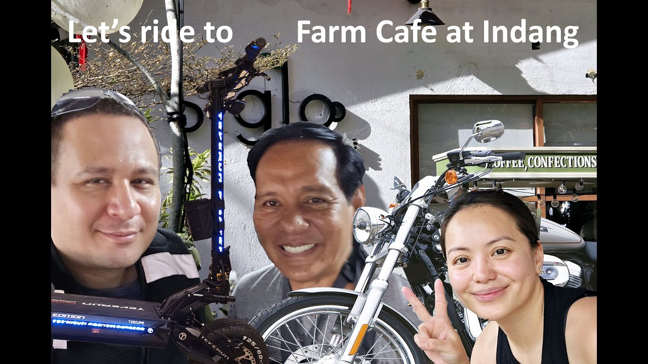 Let us ride and scoot to Siglo Farm Cafe.. A pleasant gem in Indang ...