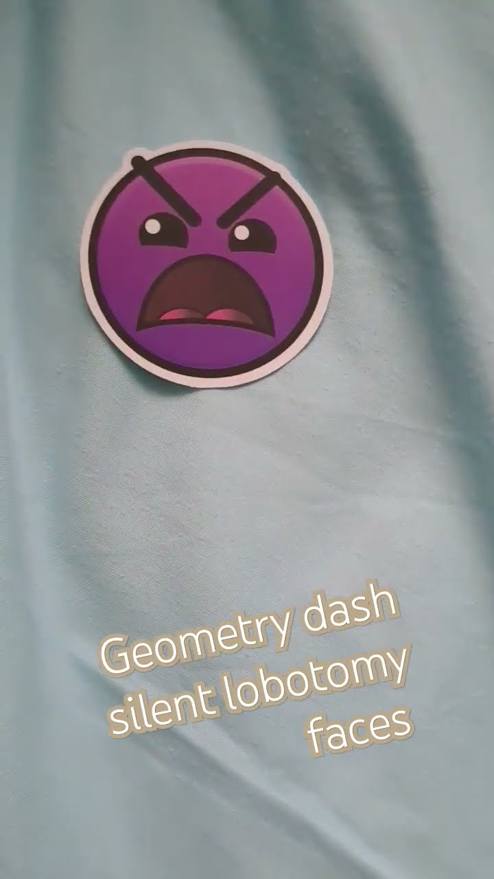 Geometry dash silent lobotomy difficulty faces. #countryballs #gd # ...