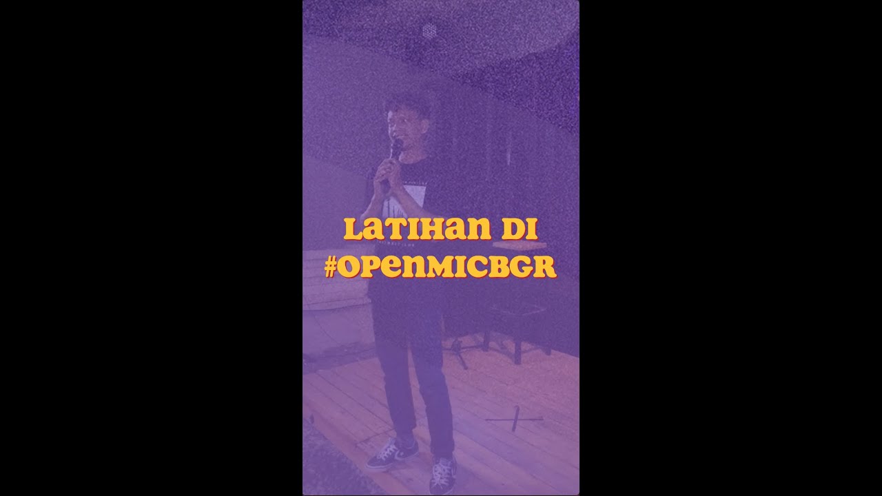 Latihan di #OpenMicBGR w/ Fajrin NR & Daniel Krisman - YouTube