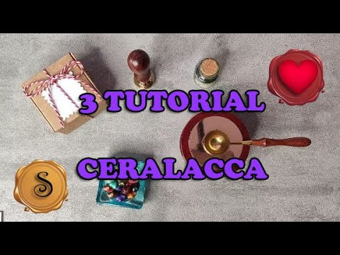 3 idee su come utilizzare la ceralacca! Video tutorial - YouTube
