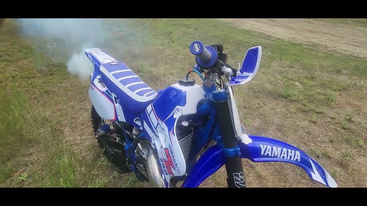 1995 Yamaha WR250Z - 2nd heat cycle - ground up restoration @snirtbike ...