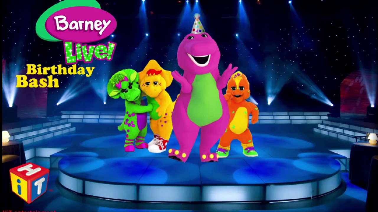 Barney LIVE! Birthday Bash 💜💚💛 | CUSTOM AUDIO | SUBSCRIBE - YouTube