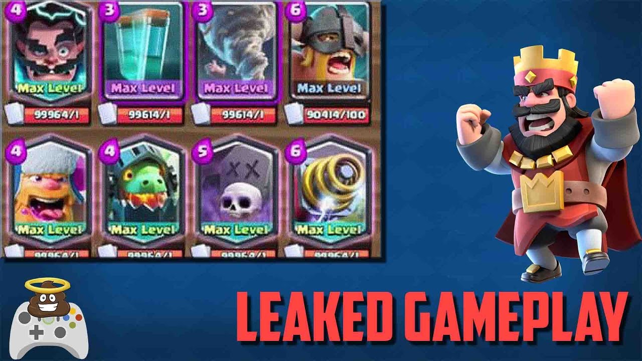 LEAKED GAMEPLAY | Clash Royale | ELECTRIC WIZARD, CLONE SPELL - YouTube