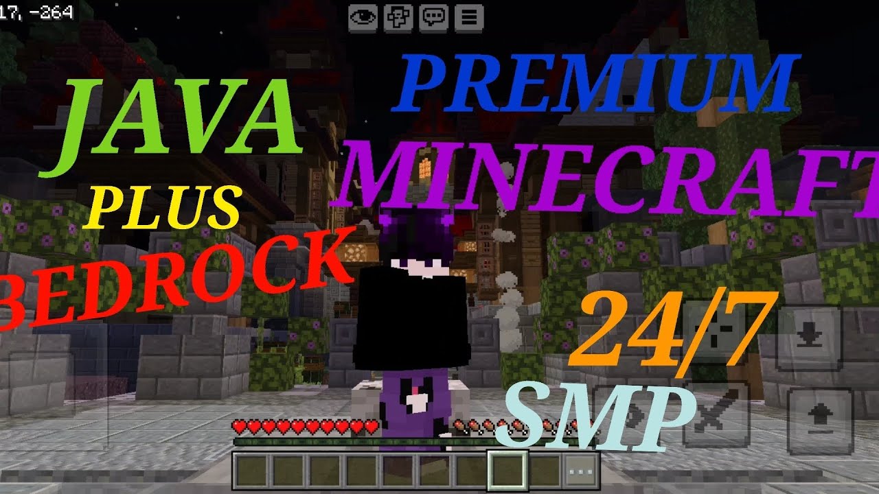 Bedrock plus Java SMP 24/7 (chill smp is back) - YouTube