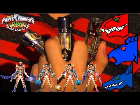 Power Rangers Dino Super Charge T-Rex Super Charge Formations