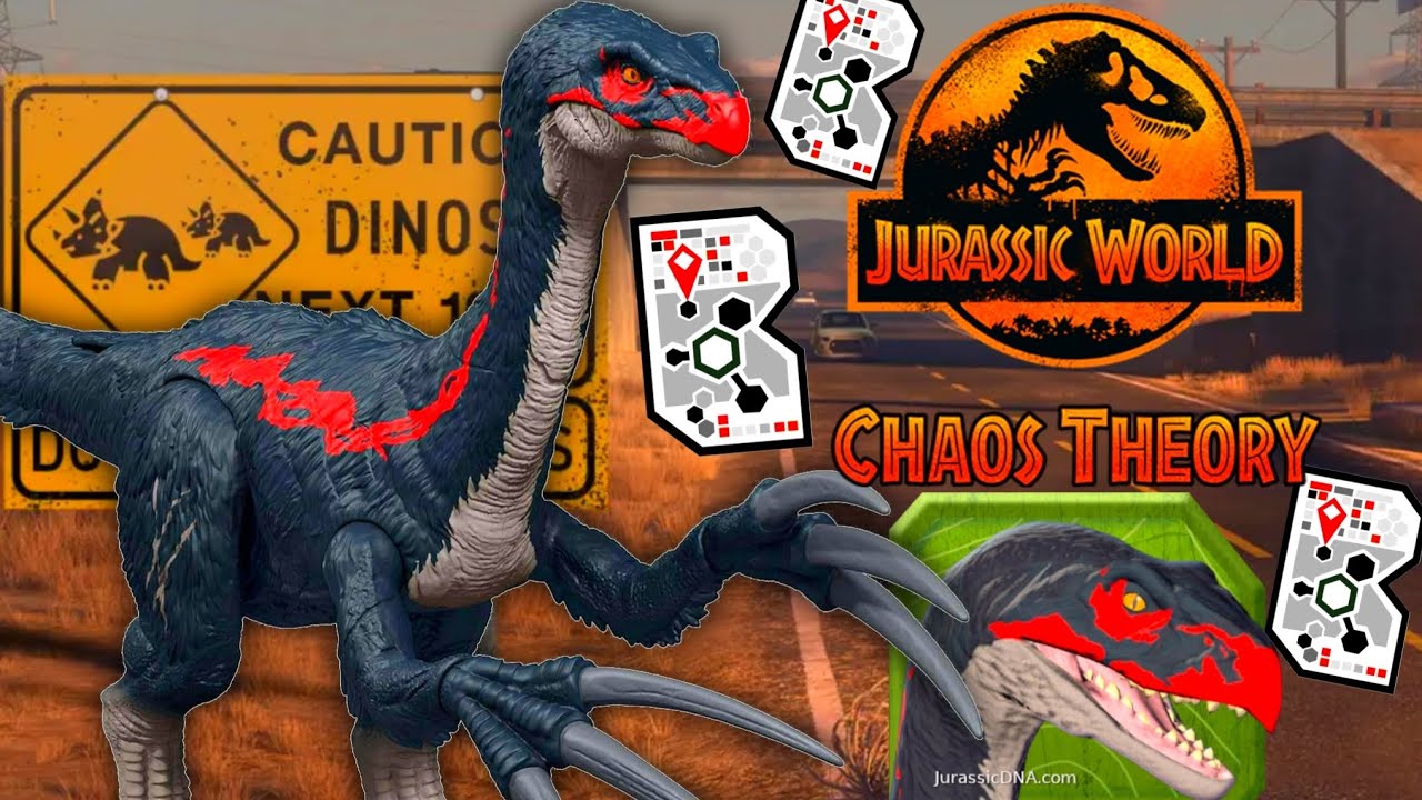 Chaos Theory Therizinosaurus Scan Code!! | Jurassic World Facts App ...
