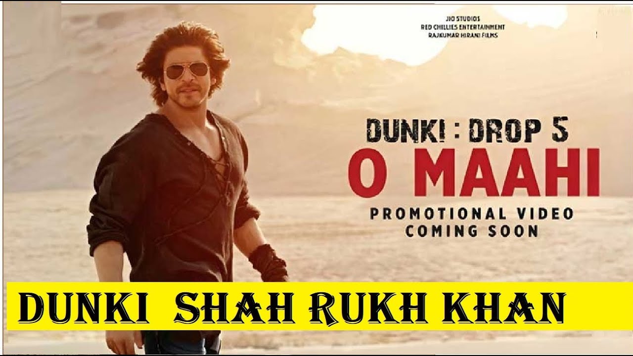 Dunki Drop 5 O Maahi Promo | showbiz chatapata - YouTube