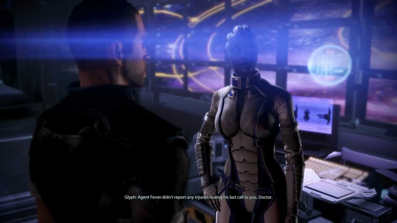 Commander Shepard is avoiding eye contact - YouTube