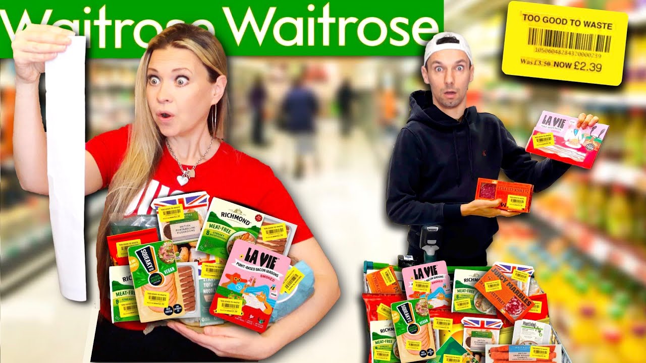 Only buying REDUCED ITEMS from WAITROSE! 😮 *YELLOW STICKER budget food ...
