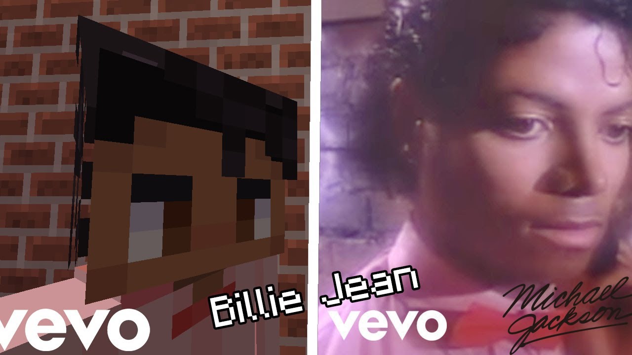Micheal Jackson - Billie Jean (Minecraft Version - Comparison) - YouTube