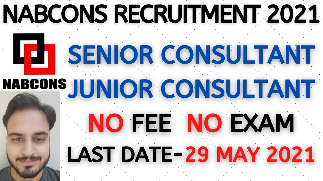 NABARD Consultancy Services (NABCONS) Recruitment 2021 - YouTube