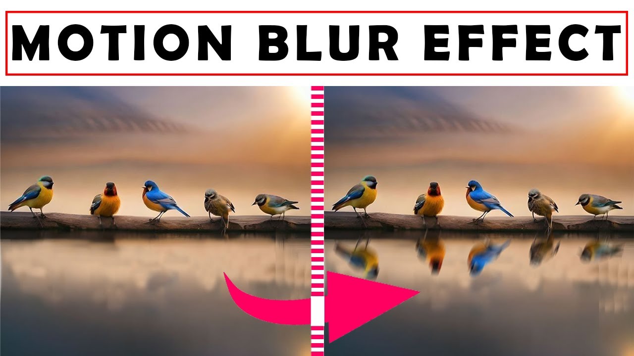 Stunning Blur Effect in Photoshop: Easy Motion Blur Technique l ...