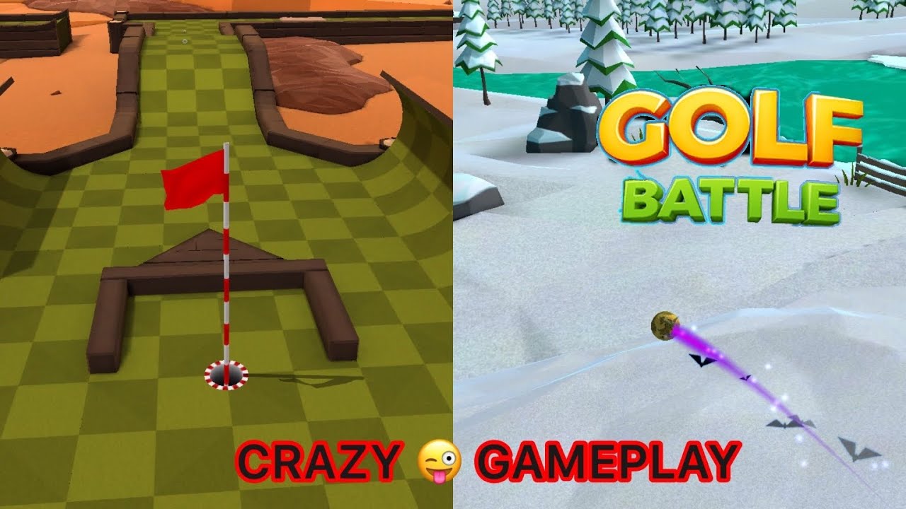 GOLF BATTLE CRAZY EPIC GAMEPLAY IN BOTH CLASSIC AND RUSH MODE VS A ...