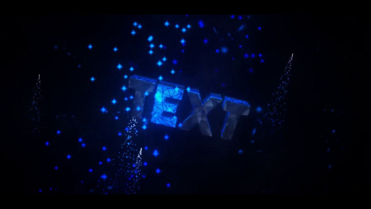 Insane Blue Intro Template! [Panzoid] - YouTube