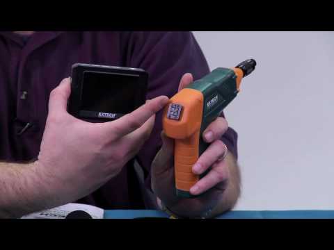 Demo of the Extech BR200 Video Borescope - Jon-Don Video - YouTube