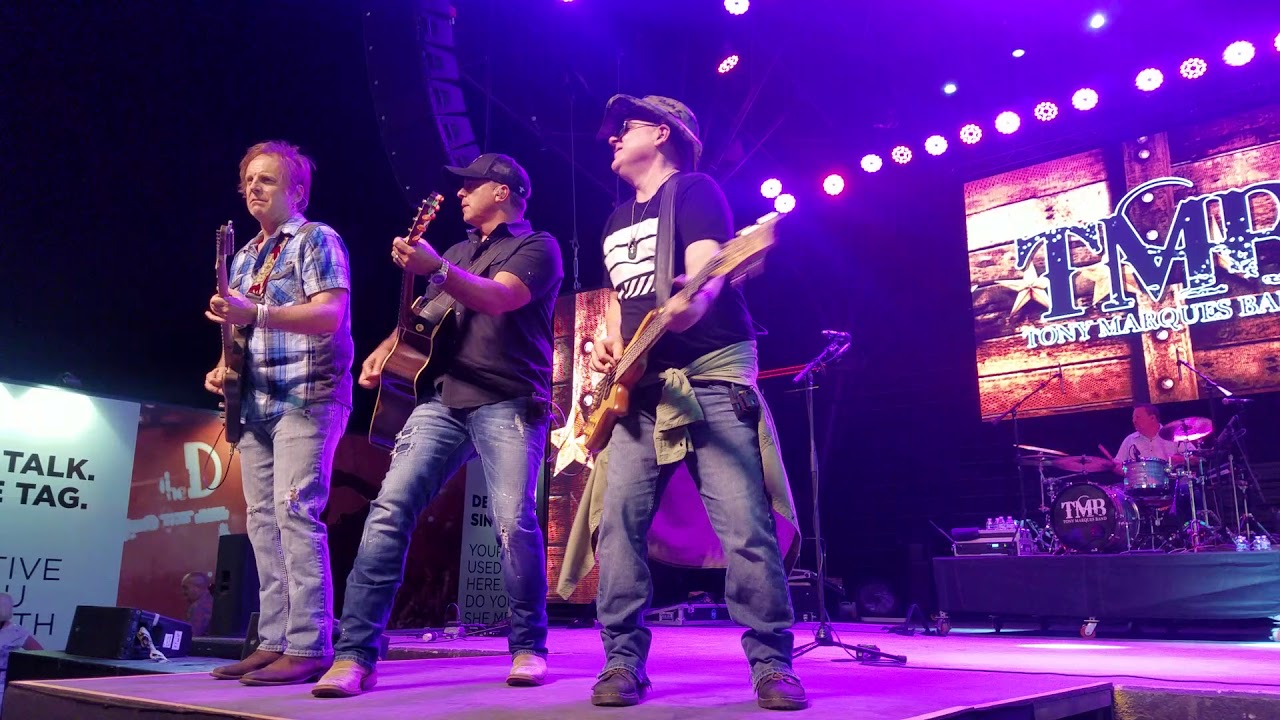 Tony Marques Band--Save Horse Ride A Cowboy-9-12-2018 - YouTube