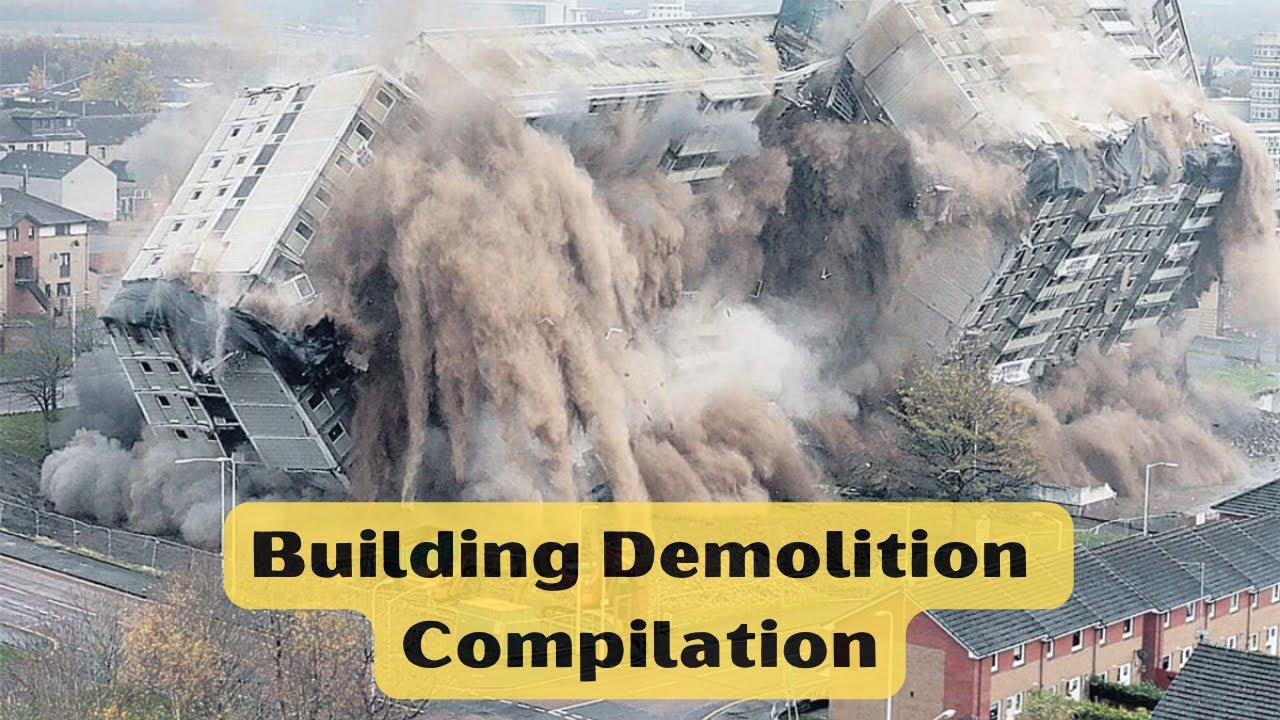 Extreme Building Demolition Compilation: Construction Demolition Videos ...