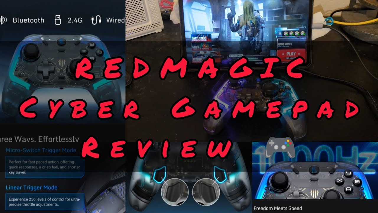 REDMAGIC Cyber Gamepad Is PERFECT For Warzone Mobile! @REDMAGIC - YouTube