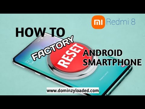 How To Factory Reset Android Smartphone | Redmi 8 | Redmi Phone - YouTube