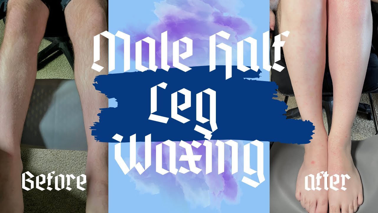 Male Leg Waxing 🕯️Full Specialist Esthetician Activities - YouTube