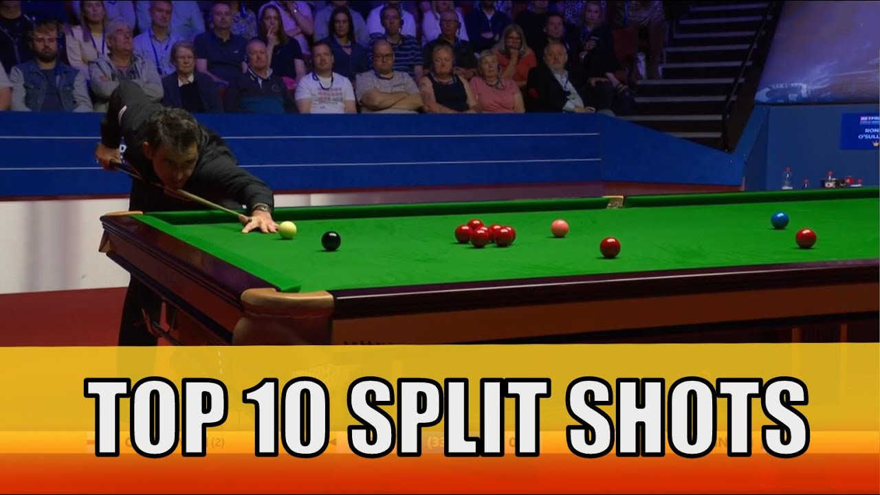 Ronnie O'Sullivan TOP 10 Split Shots - World Championship 2022 - YouTube