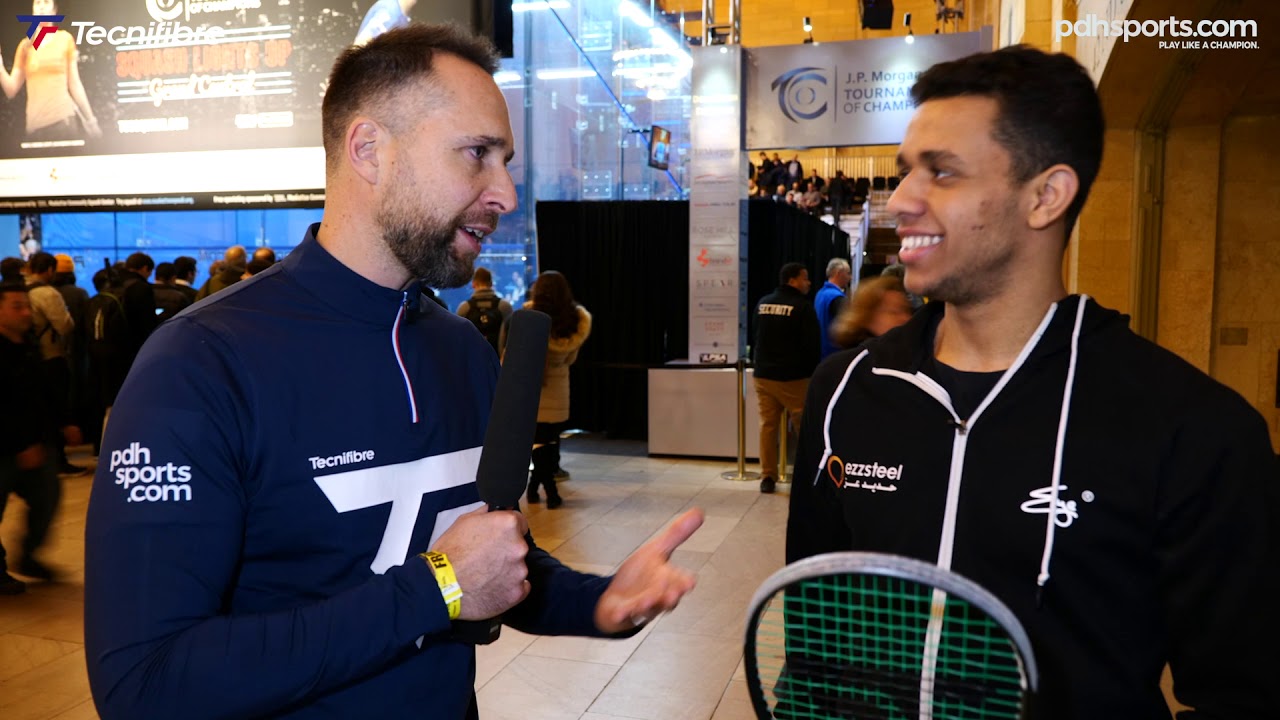 Interview with Mostafa Asal Tecnifibre squash pro by pdhsports.com at ...