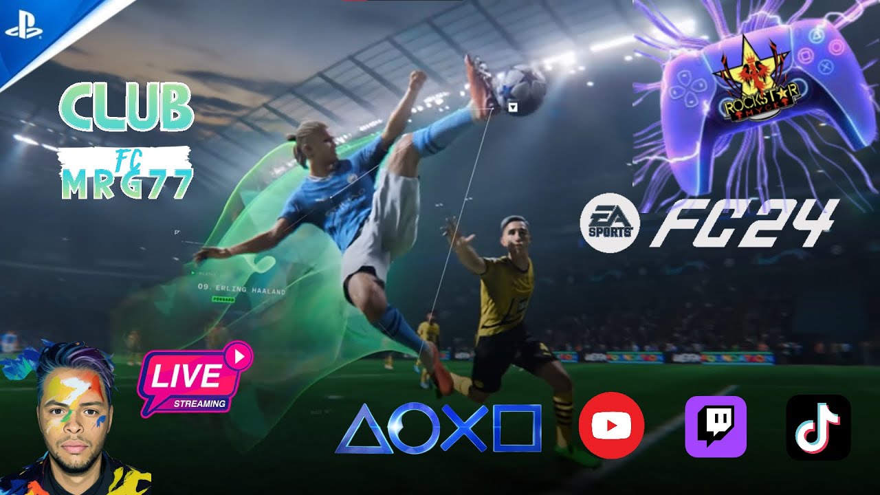 LIVE 🔥FC24 VERSION PS5 🌍 LA TEAM MRG77 POUR LA CAUSE OCTOBRE ROSE ...