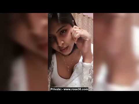 Cute Baby Doll in White Saree