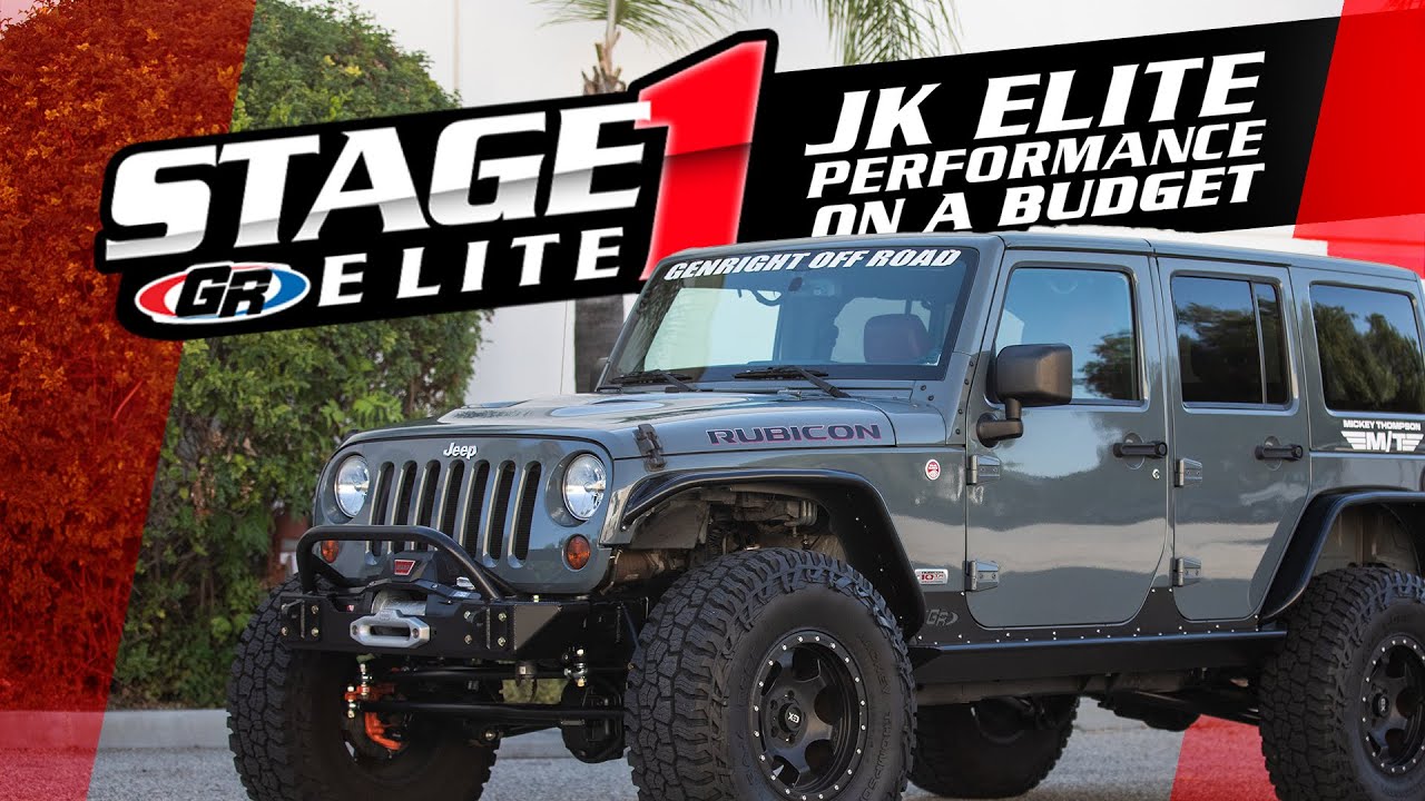 The ULTIMATE Suspension System For Your JEEP JKU! Introducing Our STAGE ...