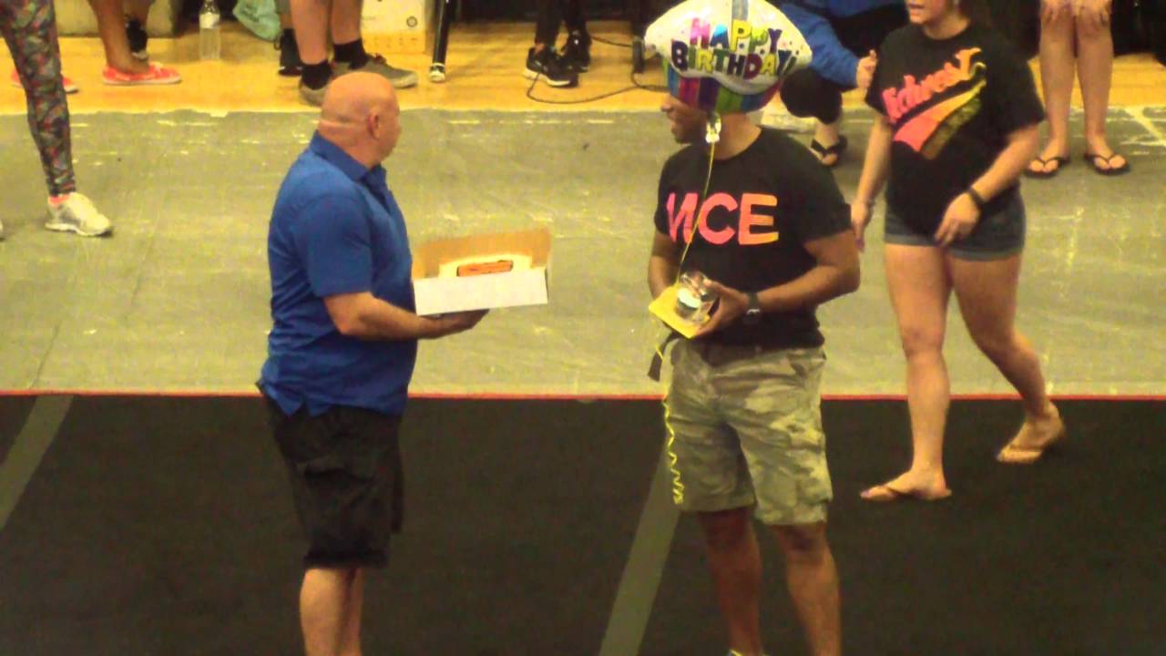 2016 Midwest Cheer Elite Spring Showcase Happy Birthday Mr Roesel and ...