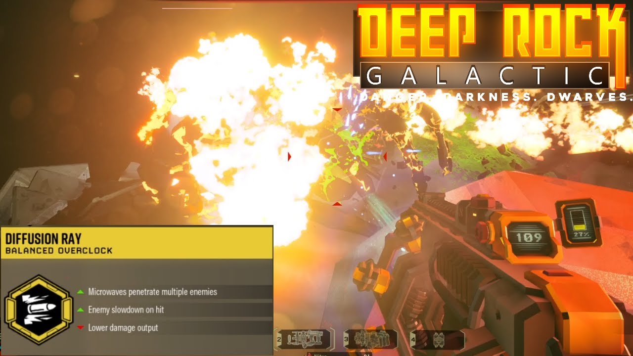 Deep Rock Galactic season 2 Colette Wave Cooker with Diffusion ray ...