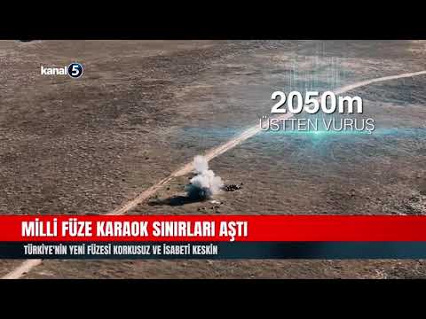 Milli füze KARAOK sınırları aştı | Türkiye'nin yeni füzesi korkusuz ve isabeti keskin