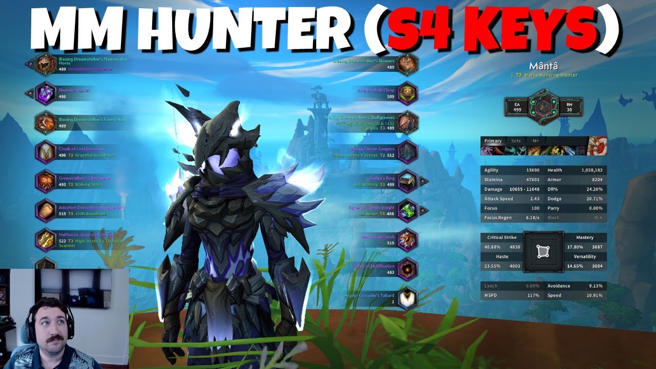MM Hunter M+ KEYS!! 10.2.7 Dragonflight - YouTube