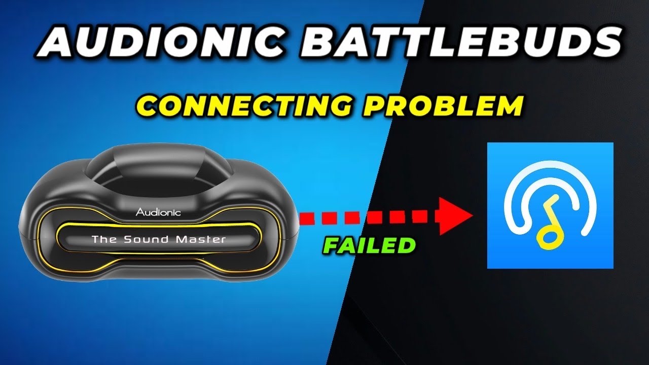 How to connect Audionic battlebuds Earbud with Heylink audio App - YouTube