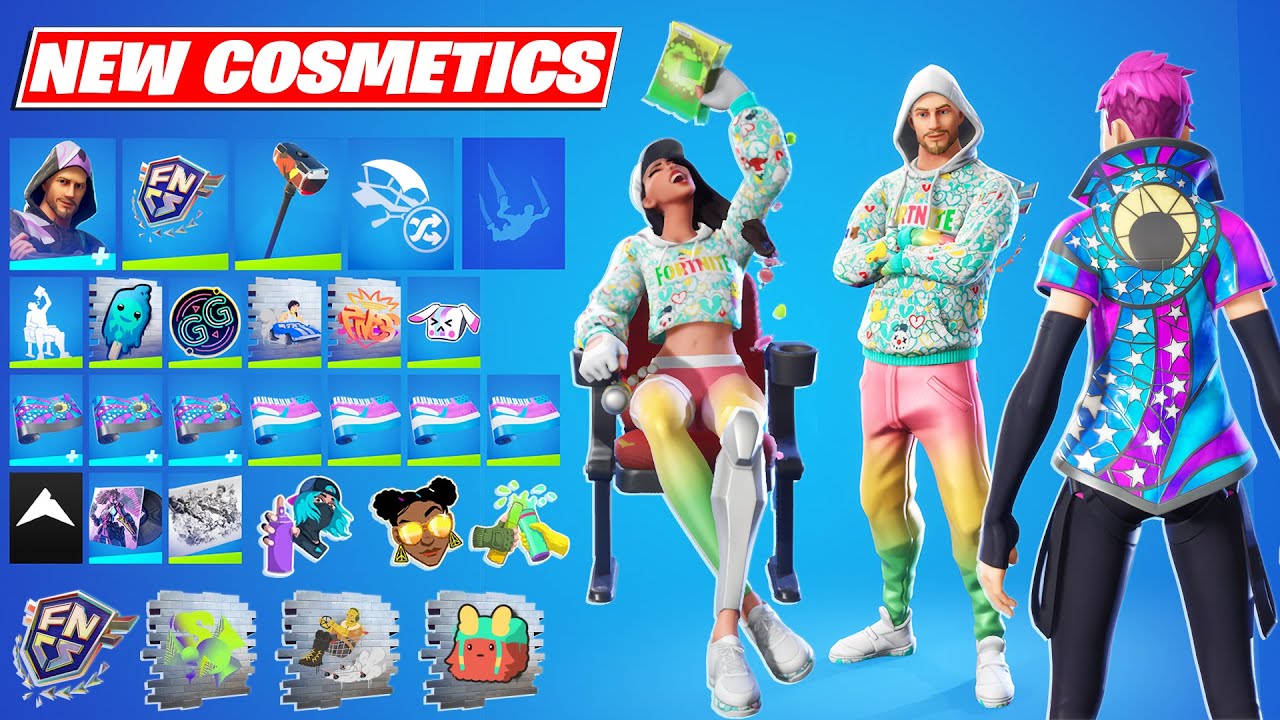 *NEW* Leaked Styles, Emotes & Cosmetics! Colorful Ruby, FNCS Champions ...