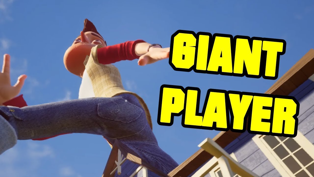 GIANT PLAYER BOSS - Hello Neighbor - YouTube