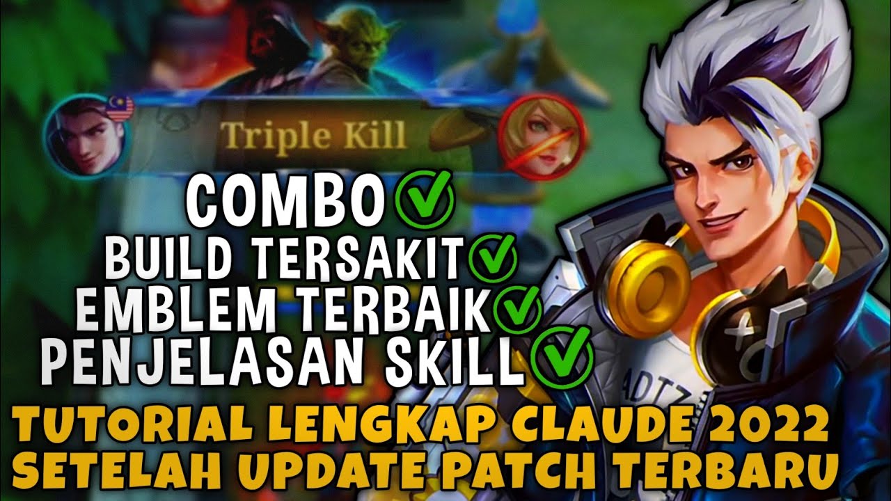 Tutorial Claude Terbaru 2022 Setelah Update Patch - TUTORIAL CLAUDE 2022 - YouTube