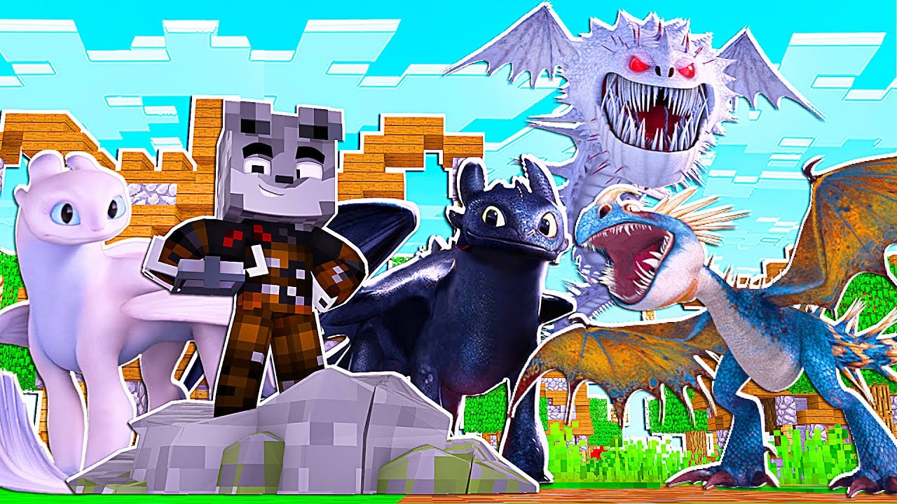 Minecraft : COMO TREINAR SEU DRAGÃO - O NOVO FILME DO NOVO MUNDO DE ...