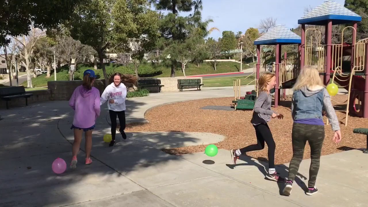 Girl Scout Balloon Games - YouTube