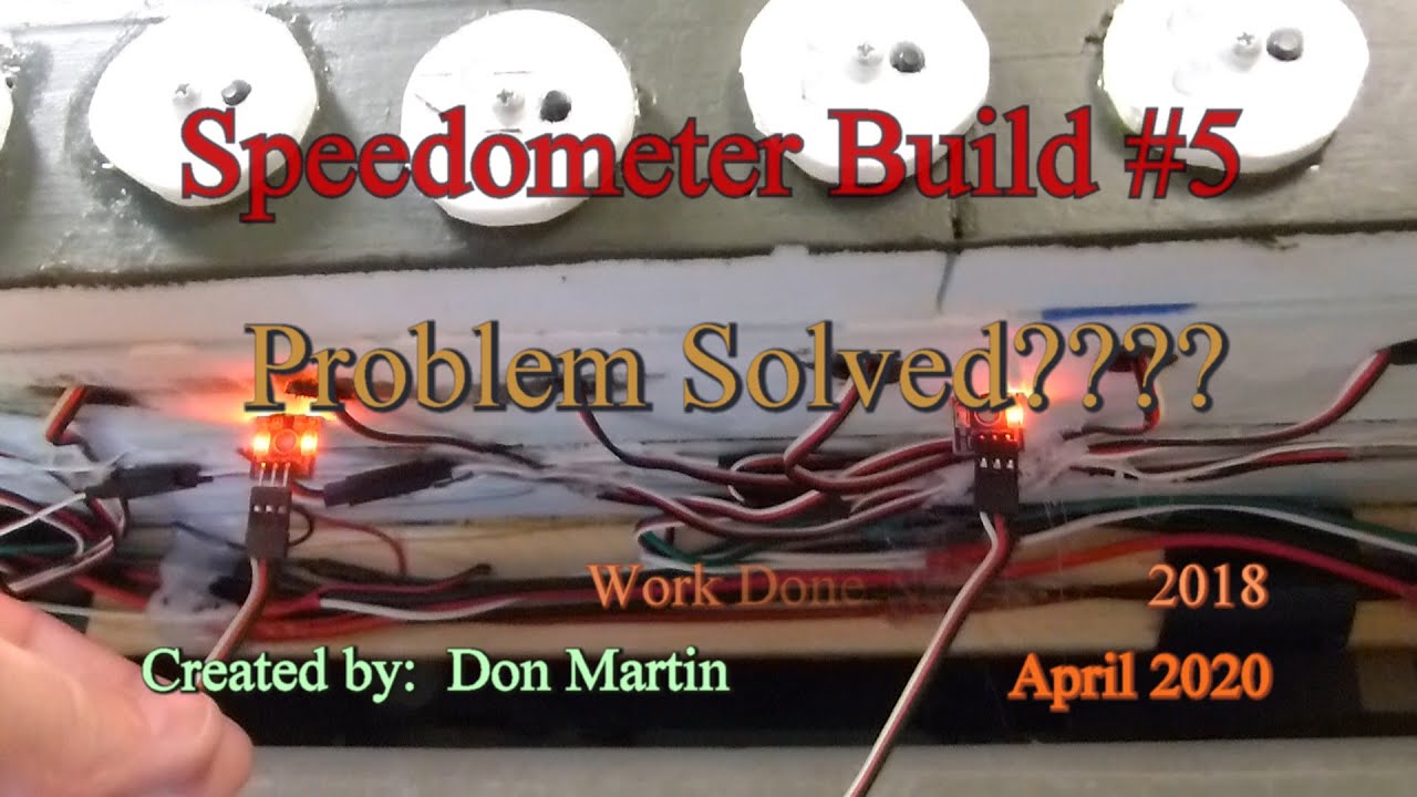 Build N Scale Speedometer on your existing layout - Part 5. - YouTube