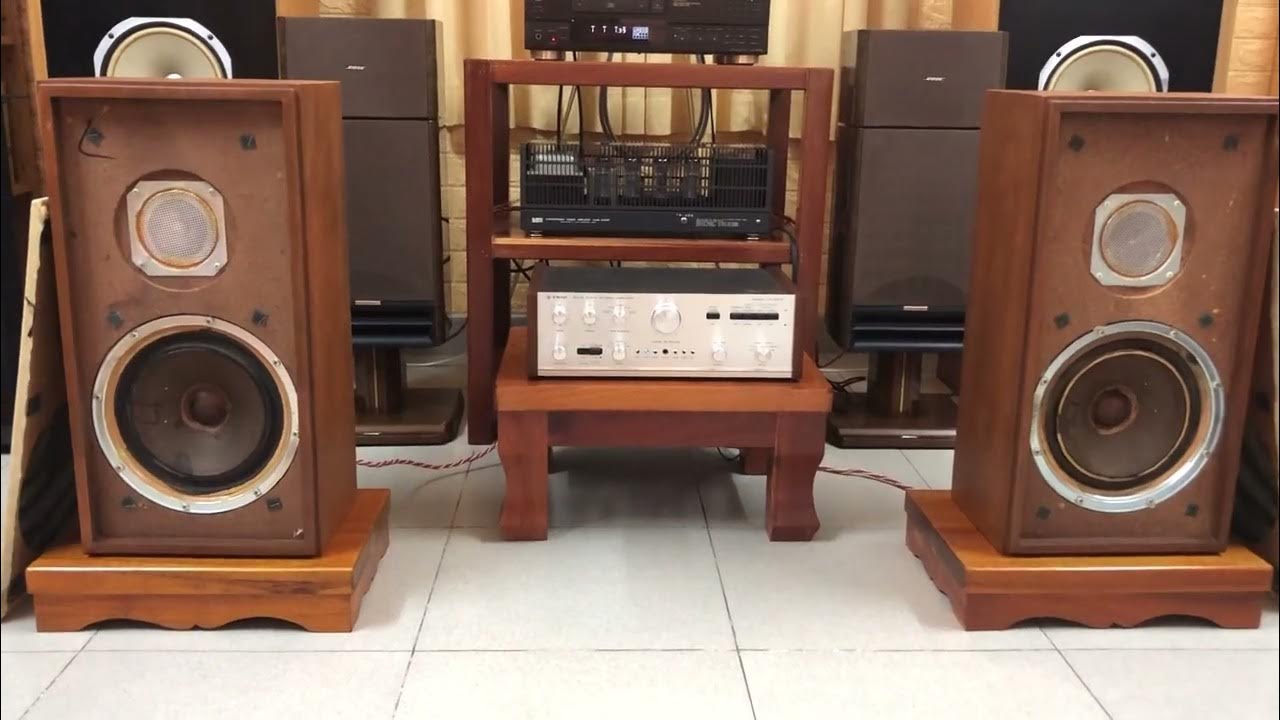 Loa KLH 17 + amply Trio ka 5002 - YouTube