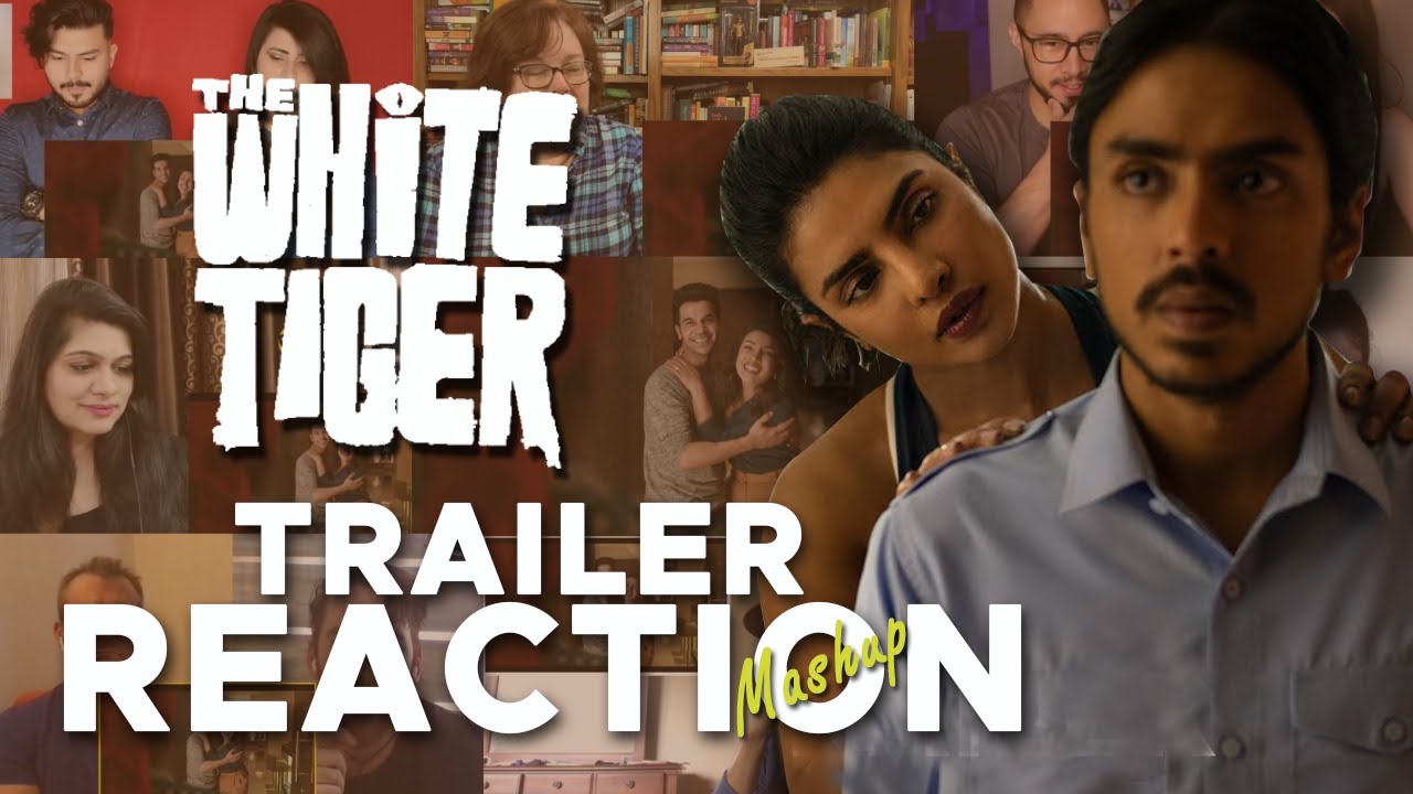 The White Tiger - Trailer Reaction Mashup | Priyanka Chopra | Rajkummar ...