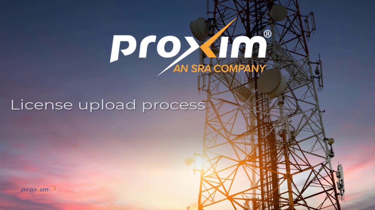 ProximVision® Advanced License retrieval and License Upgrade process ...