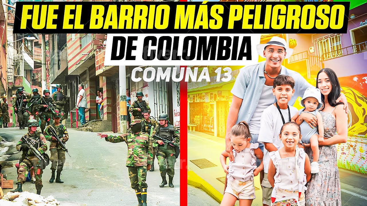 ENTRAMOS A LO QUE FUE EL BARRIO MAS PELIGROSO DE COLOMBIA 😲 | LA COMUNA ...