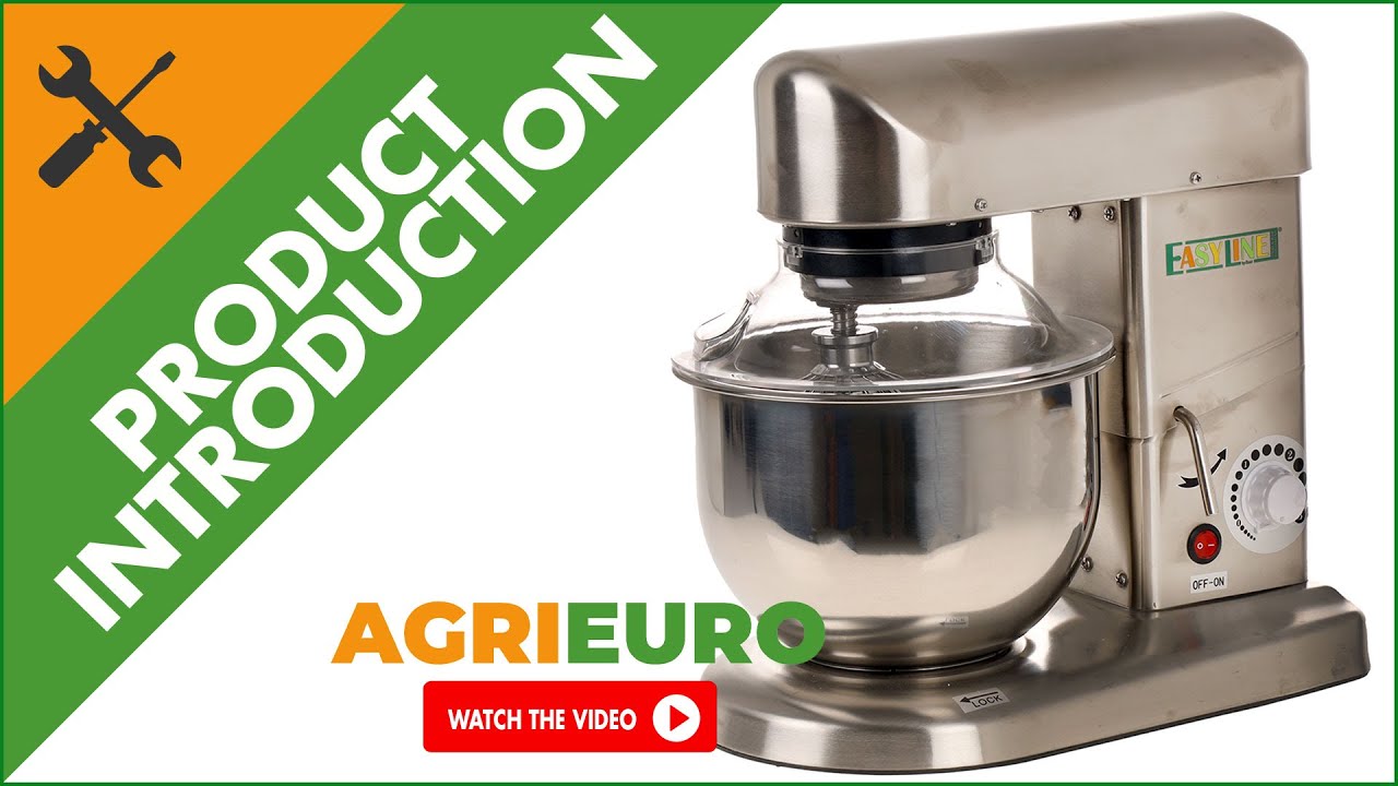FIMAR EASYLINE SLB5 Planetary Mixer - 5 L bowl - Product overview - YouTube