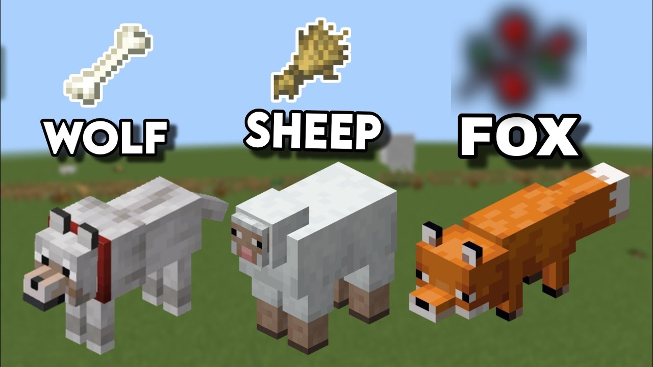 Minecraft mobs favourite Food Minecraft bedrock and pocket edition ...